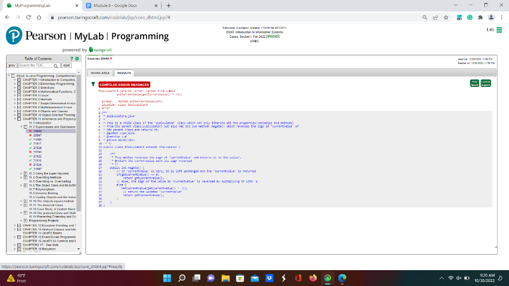 Solved Java ----Assume the availability of an existing | Chegg.com