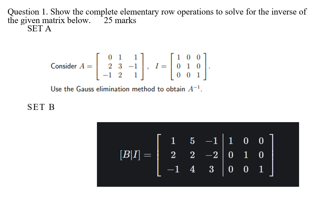 Solved Question 3: Use cofactor expansion method to solve | Chegg.com