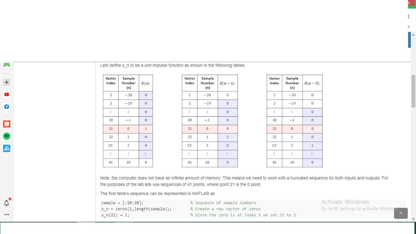 Solved 1 Consider discrete time system whose output signal, | Chegg.com