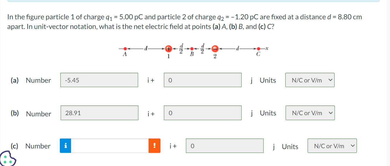 Solved In the figure particle 1 of charge \\( q_{1}=5.00 | Chegg.com