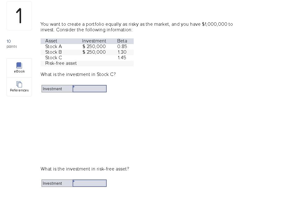 Solved pointseBookReferencesYou want to create a portfolio | Chegg.com