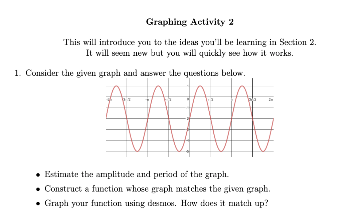 Solved Please use the free website desmos for this question | Chegg.com