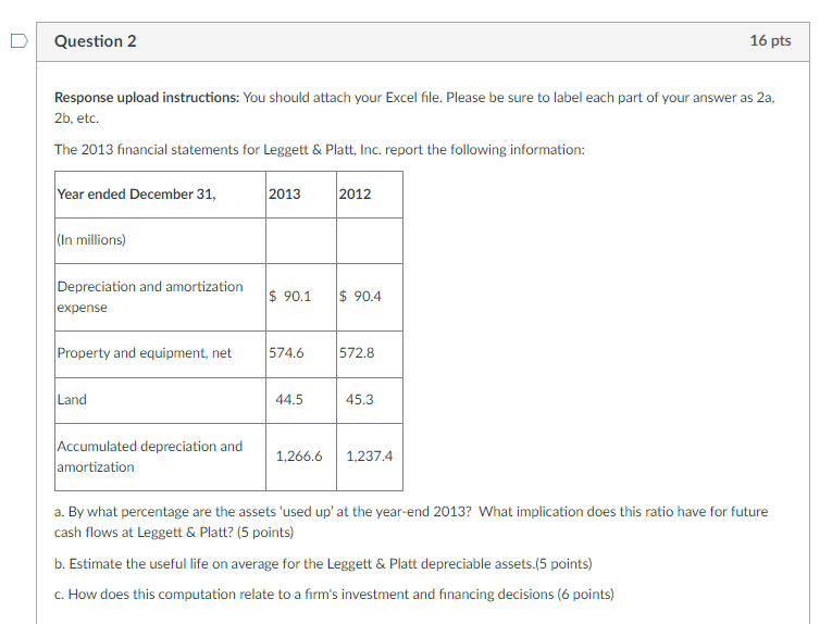 Solved Response upload instructions: You should attach your | Chegg.com