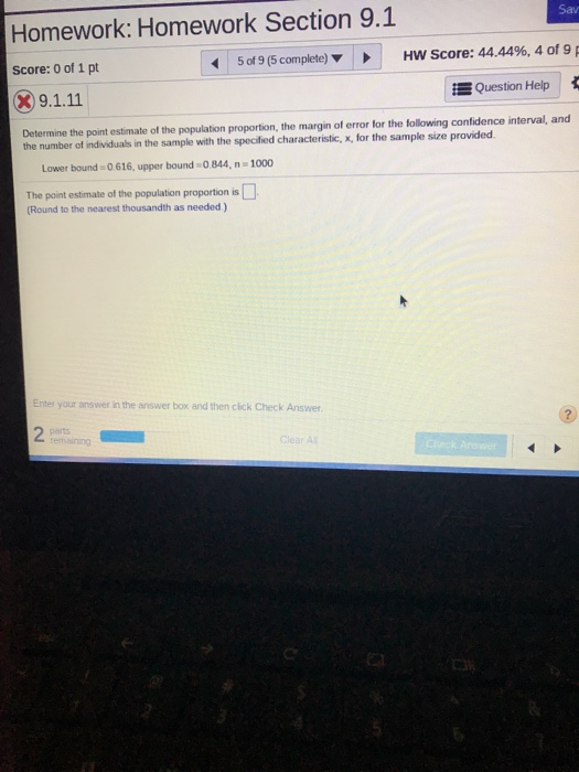 Solved Sav Homework Homework Section 9 1 Score 0 Of 1 Pt 5