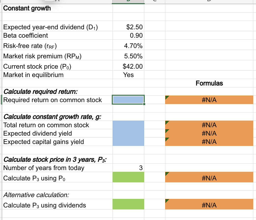 Solved Excel activity 1 You are considering an investment in | Chegg.com