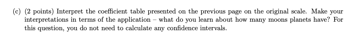 2. (10 points) (Source: The Statistical Sleuth.) In | Chegg.com