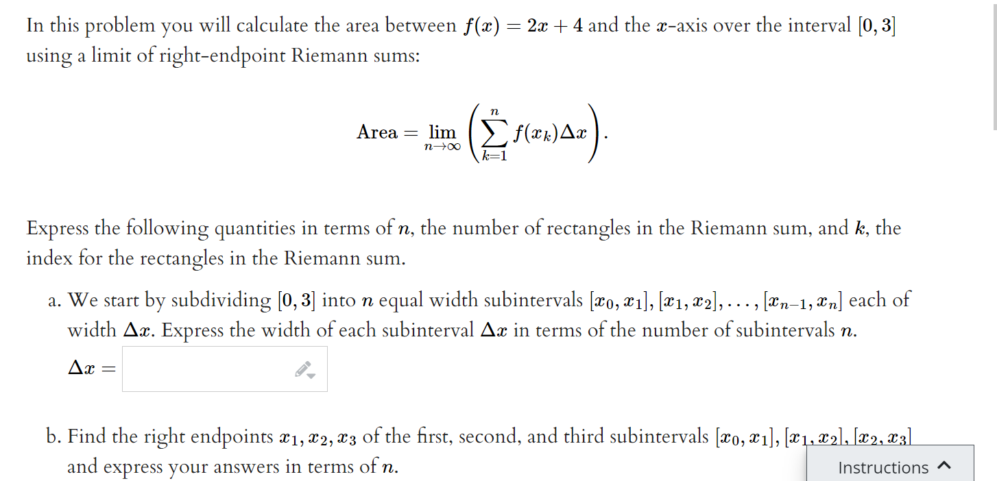 Solved In this problem you will calculate the area between | Chegg.com