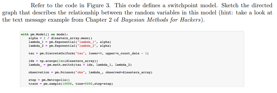 Refer to the code in Figure 3. This code defines a | Chegg.com