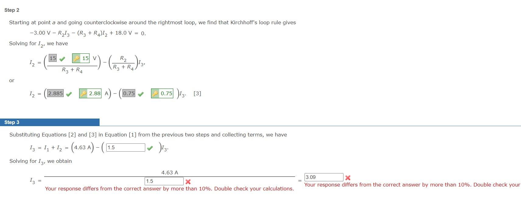 Solved I just need help with the second part of Step 3. | Chegg.com