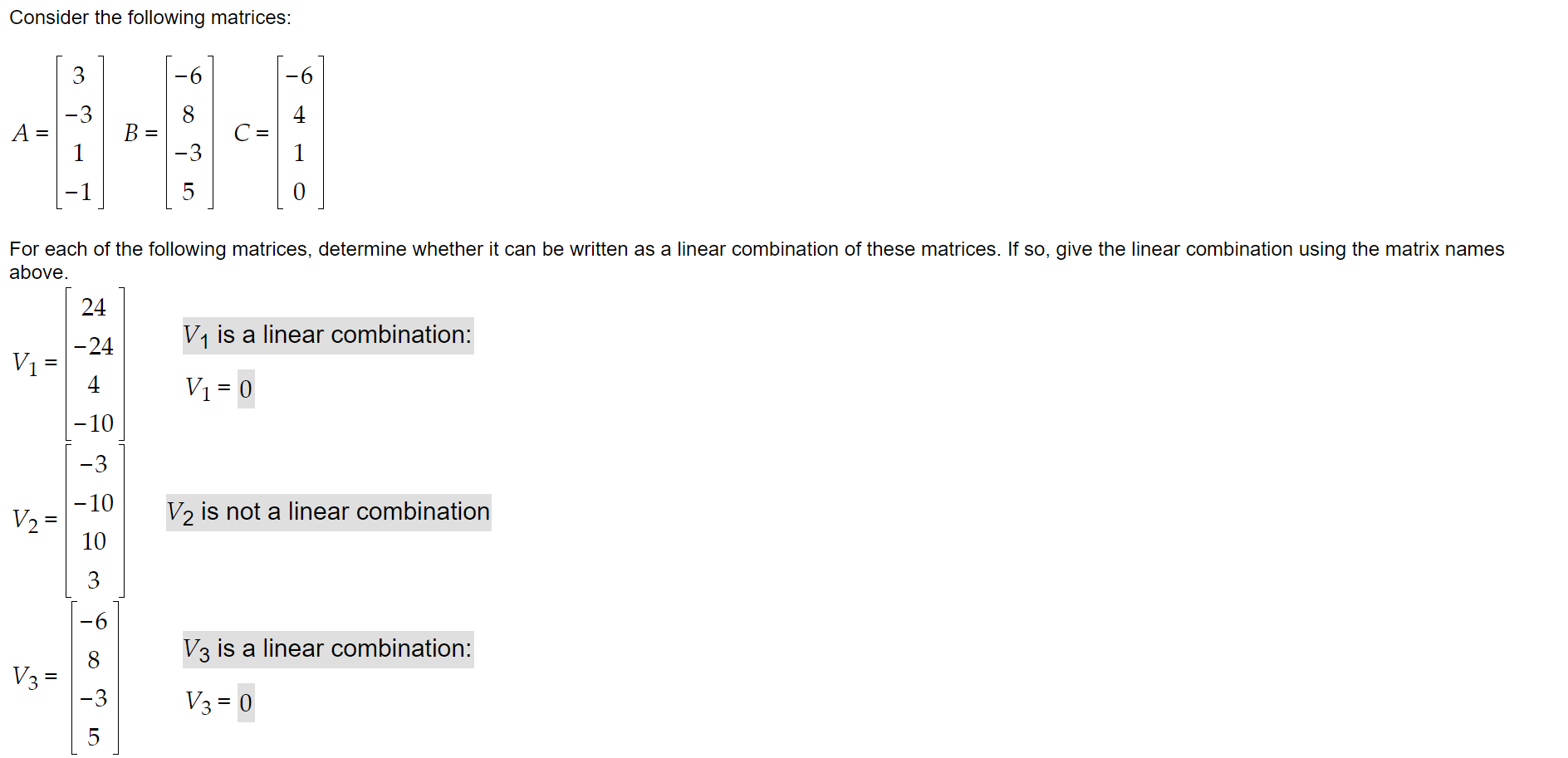 Solved Consider the following | Chegg.com