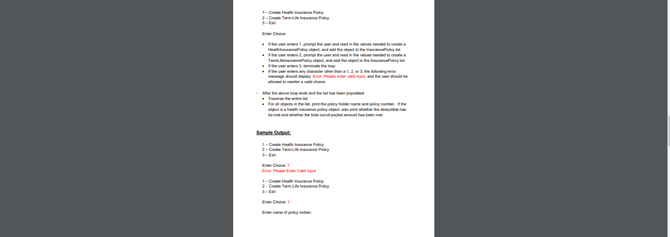 Solved Background: Topics Interface • Abstract Class - | Chegg.com