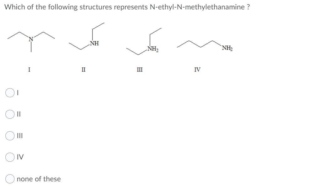 Solved Which of the following structures represents | Chegg.com