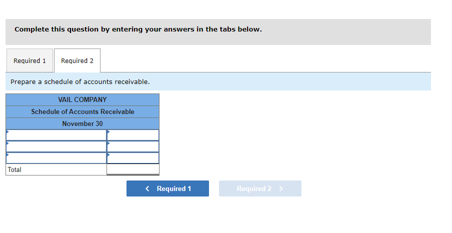 Solved Exercise 7-1 (Algo) Accounts receivable subsidiary | Chegg.com