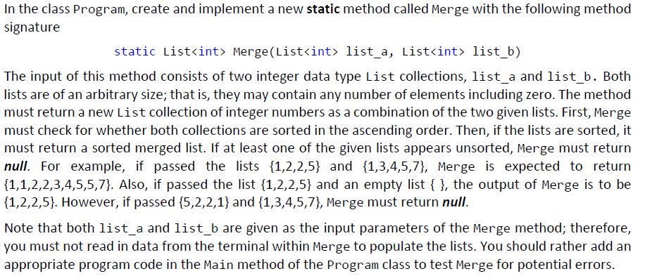 Solved Hello I need some help creating a C# program using | Chegg.com