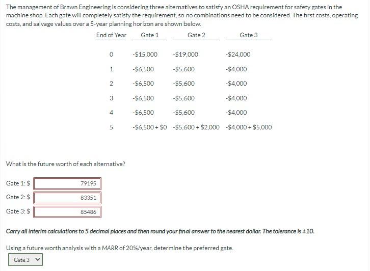 Solved The management of Brawn Engineering is considering | Chegg.com