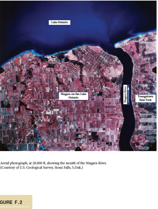 Figure F-1 is a hydrographic map compilation of the | Chegg.com