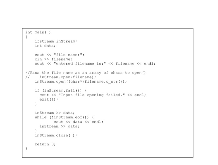 Solved Please help me write a program in c++ with no warning | Chegg.com