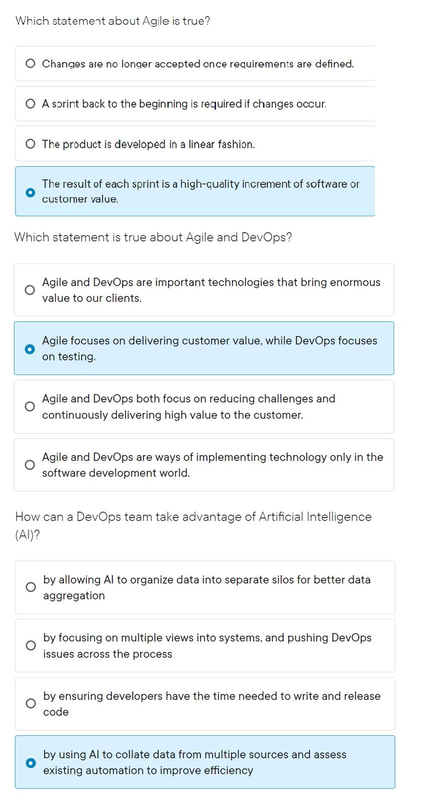 What are key objectives of DevOps at Accenture? to | Chegg.com
