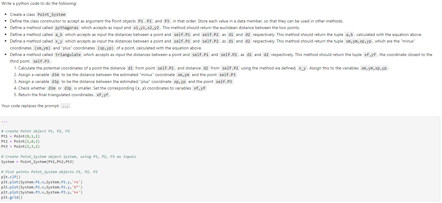 Solved Create A Class Pointsystem Define The Class 3377