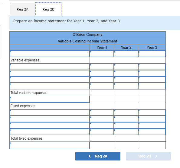 Solved Required information Case 6-29 (Algo) Variable and | Chegg.com