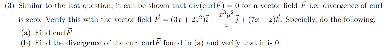 Solved (3) ﻿Similar to the last question, it can be shown | Chegg.com
