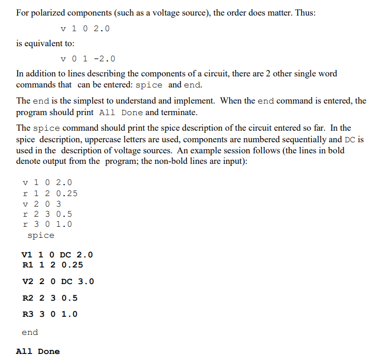 Solved Overview An electric circuit will be described by the | Chegg.com
