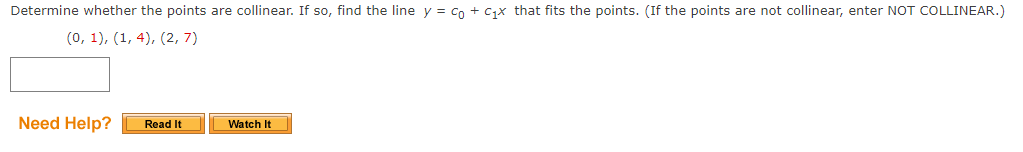 Solved Determine whether the points are collinear. If so, | Chegg.com