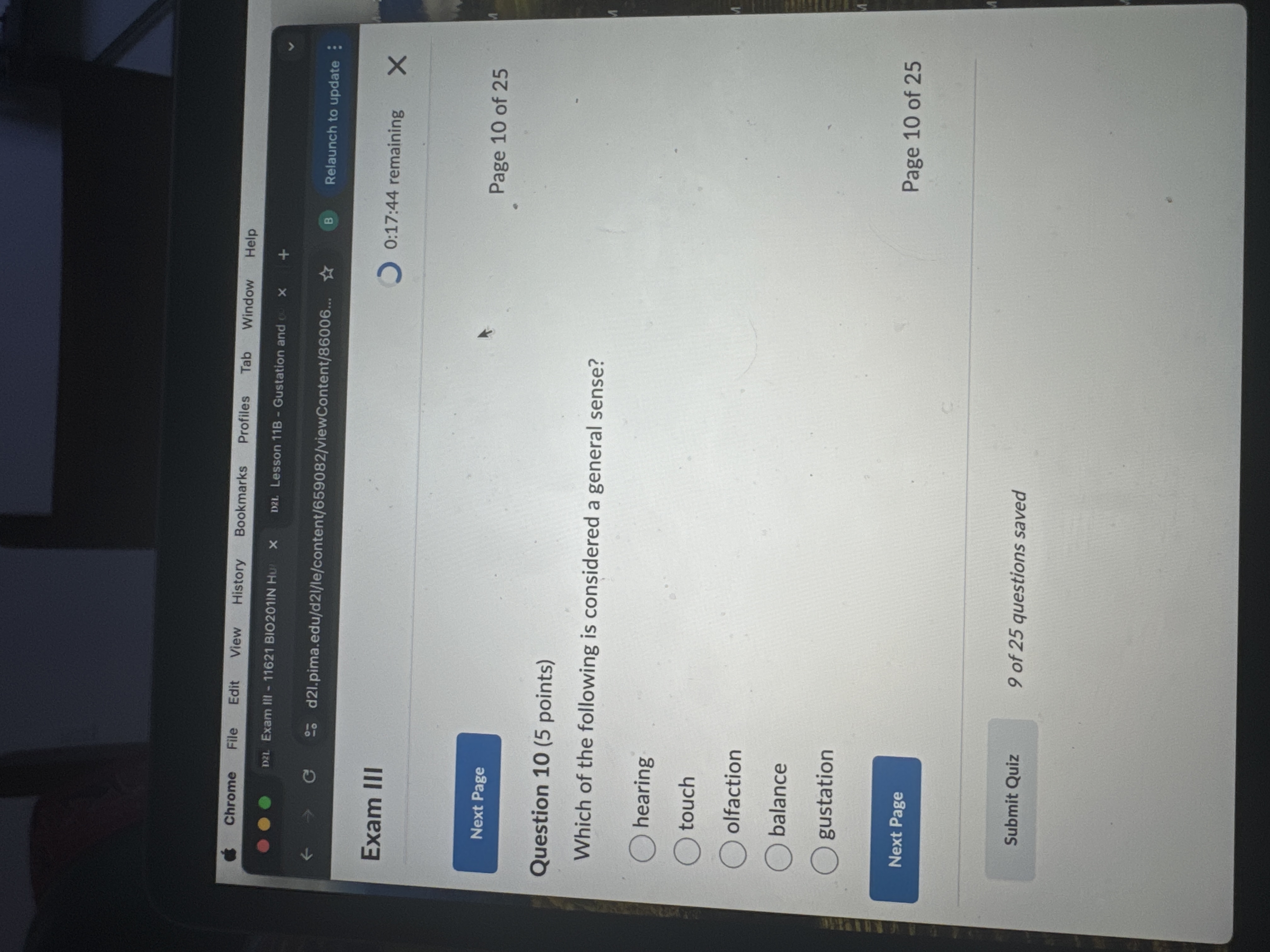 Solved Question 10 (5 ﻿points)Which of the following is | Chegg.com