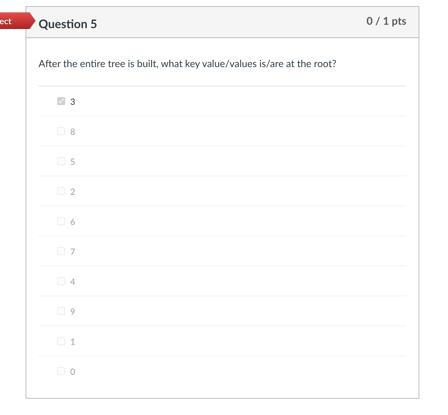 Solved Build a 234 tree by inserting the values 1, 5, 2, 7, | Chegg.com