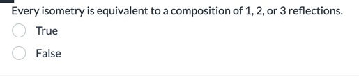 Solved Every isometry is equivalent to a composition of 1,2 | Chegg.com