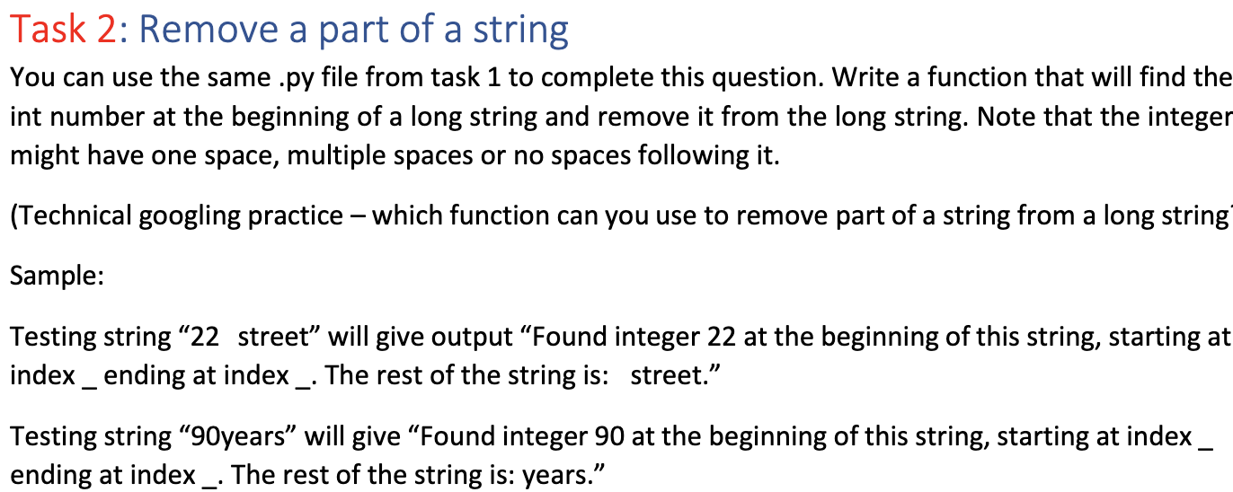 Solved Python lab 2 - Regex in Python (Complete on your own | Chegg.com