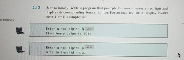 Solved *4.9 (Find the Unicode of a dharacter) Write a | Chegg.com