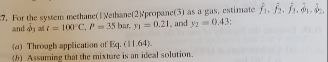 Solved If the molar density of a binary mixture is given by | Chegg.com