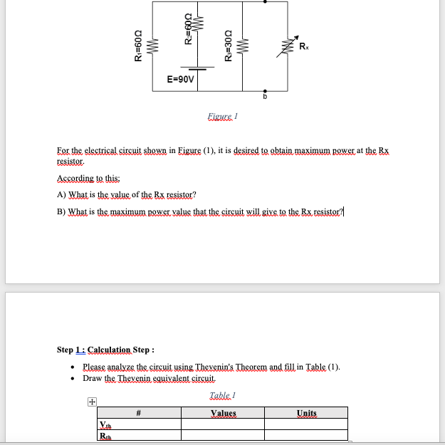 Solved Figurel For the electrical circuit shown in Figure | Chegg.com