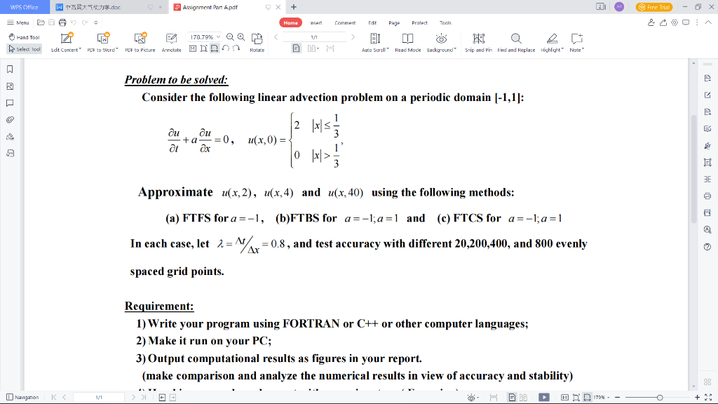Solved Problem to be solved: Consider the following linear | Chegg.com