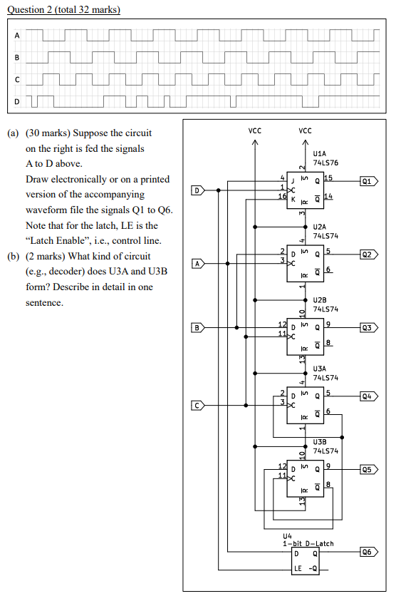 Solved Question 2 (total 32 marks) (a) (30 marks) Suppose | Chegg.com Solved Question 2 (total 32 marks) (a) (30 marks) Suppose | Chegg.com