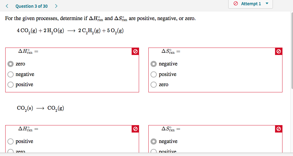 Solved Attempt 1 - For the given | Chegg.com