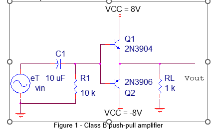 Calculate Vout eT 2KHz, 2Vp-p By KCL,KVL or ohms | Chegg.com