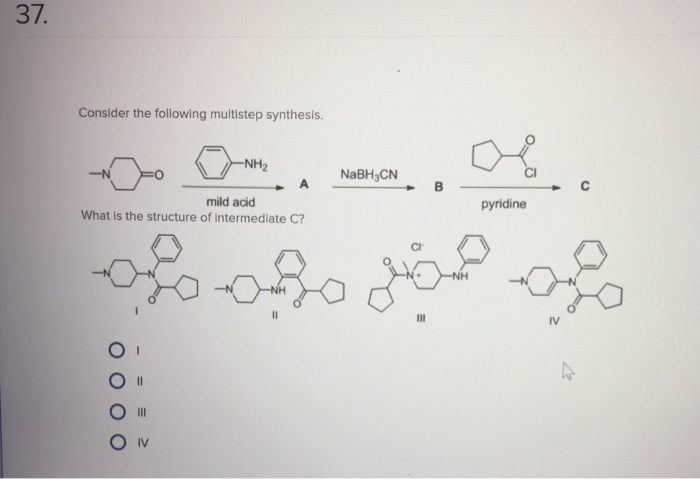 Solved 37. Consider the following multistep synthesis NH2 | Chegg.com Solved 37. Consider the following multistep synthesis NH2 | Chegg.com