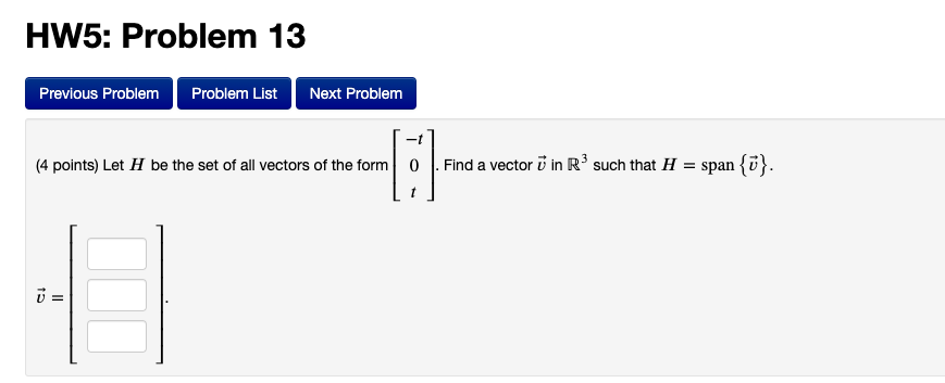 Solved HW5: Problem 13 Previous Problem Problem List Next | Chegg.com
