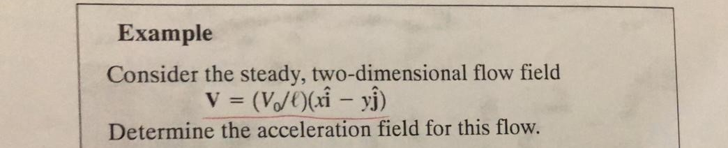 Solved Example Consider the steady, two-dimensional flow | Chegg.com