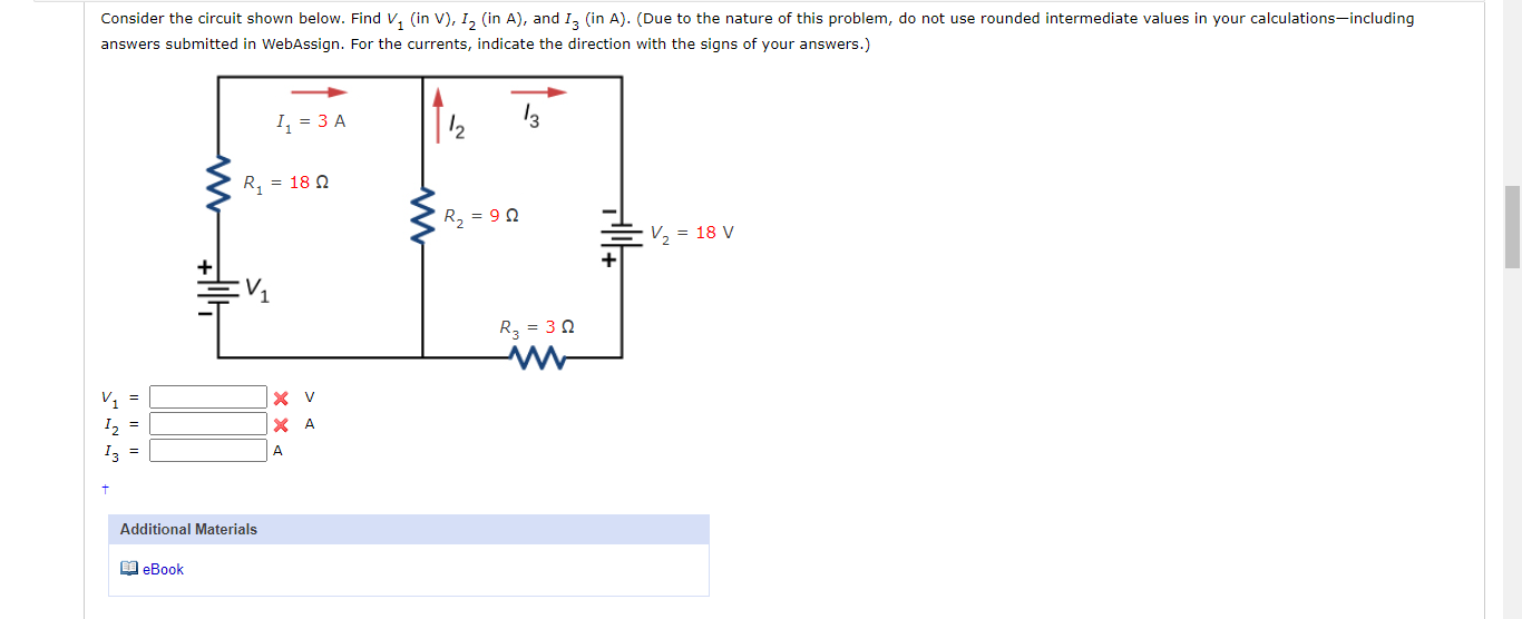 Solved Consider the circuit shown below. Find V1 (in V), I2 | Chegg.com Solved Consider the circuit shown below. Find V1 (in V), I2 | Chegg.com