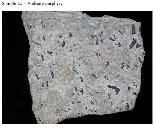 Solved Sample \#1 - Red Sandstone Sample \#2 - | Chegg.com