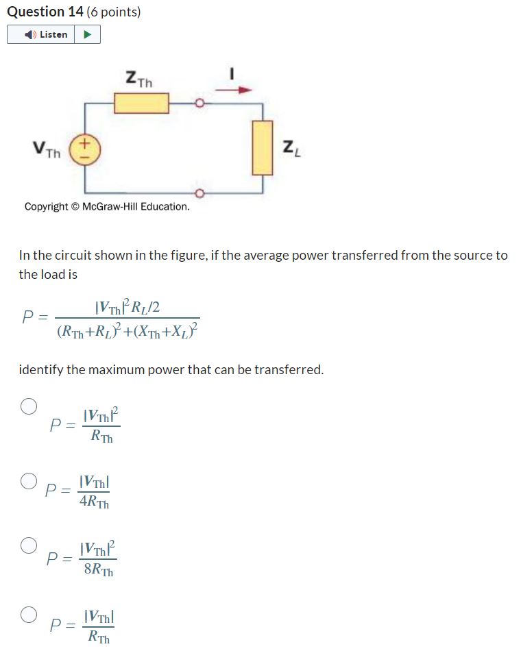 Solved In the circuit shown in the figure, if the average | Chegg.com