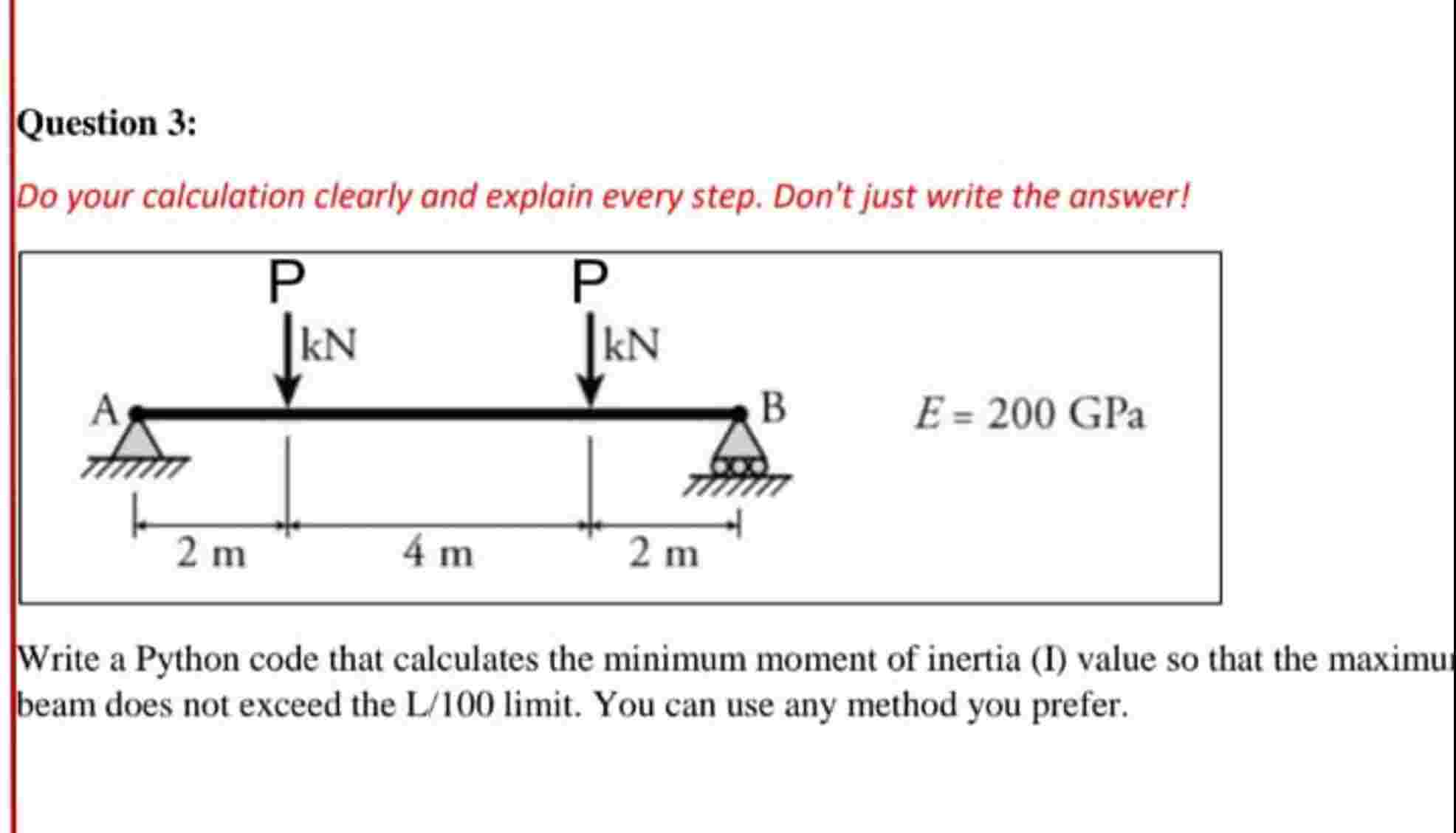 Solved Question 3:Do your calculation clearly and explain | Chegg.com