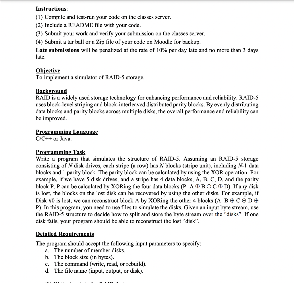Instructions: (1) Compile and test-run your code on | Chegg.com