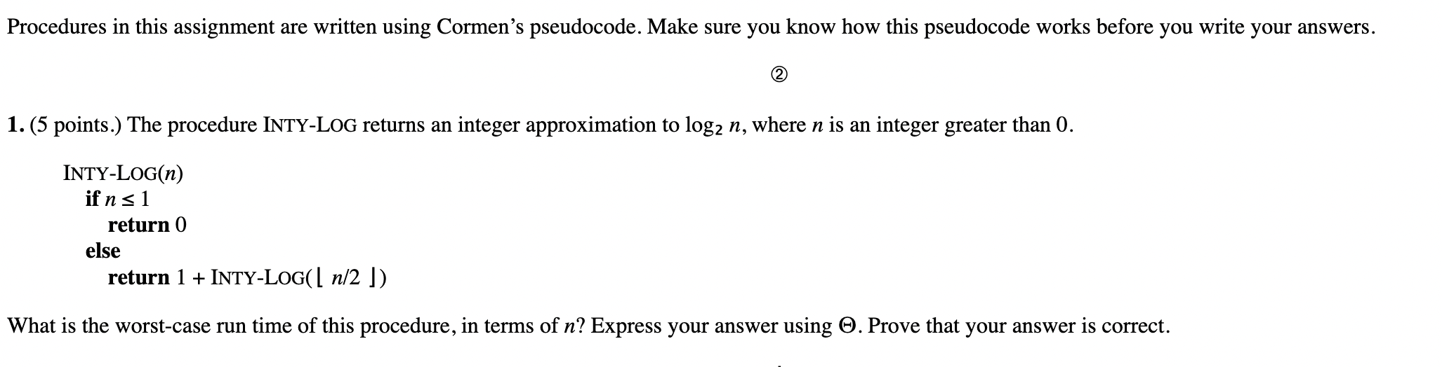 Solved Procedures in this assignment are written using | Chegg.com