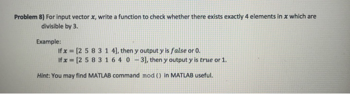 Solved Matlab. Do not use complicated functions. Do not use | Chegg.com