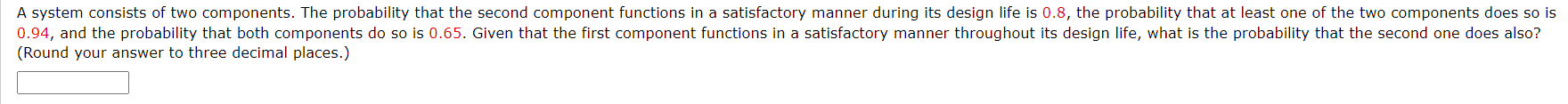 Solved (Round your answer to three decimal places.) | Chegg.com