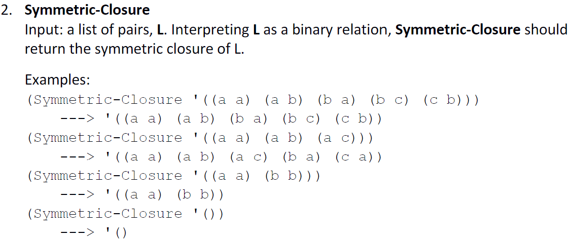 Implement the following Racket function: (You must | Chegg.com Implement the following Racket function: (You must | Chegg.com
